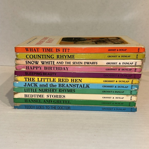 Toys | Lot Of 11 A Puppet Storybook Book Lot Hardcover Childrens Book ...